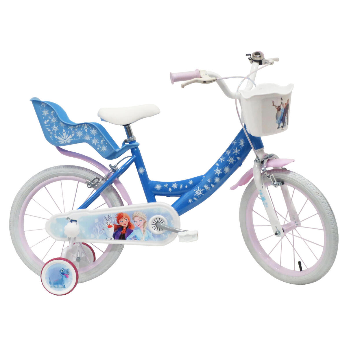 Velo Enfant 16 Pouces Frozen 5-7 Ans - Remicycletto